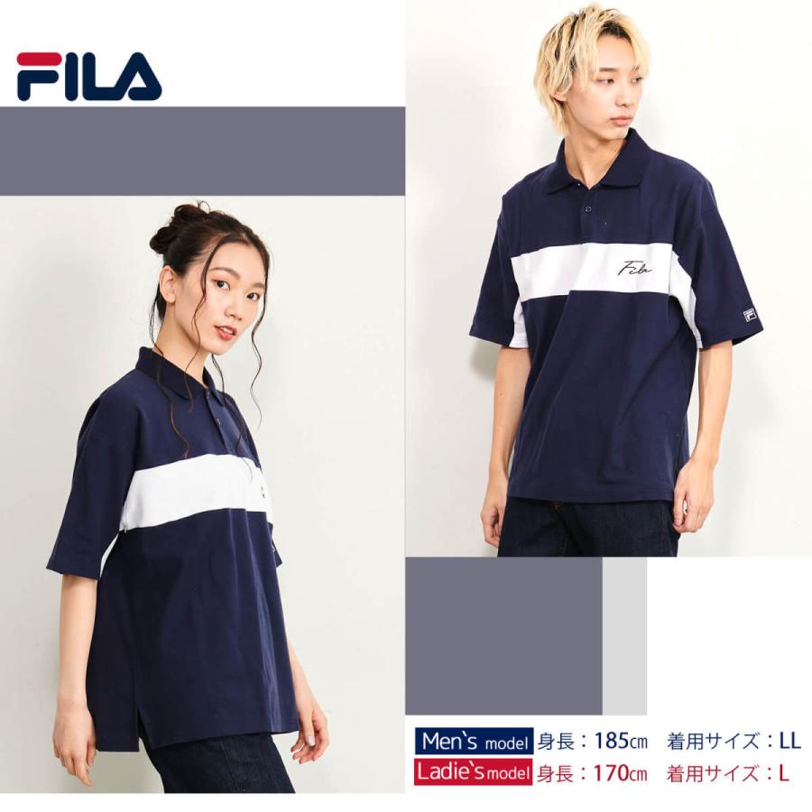 FILA フィラ ポロシャツ 半袖 メンズ 綿100% 抗菌防臭 接触冷感 FILA フィラ ポロシャツ 半袖 メンズ 綿100% 抗菌防臭 接触冷感