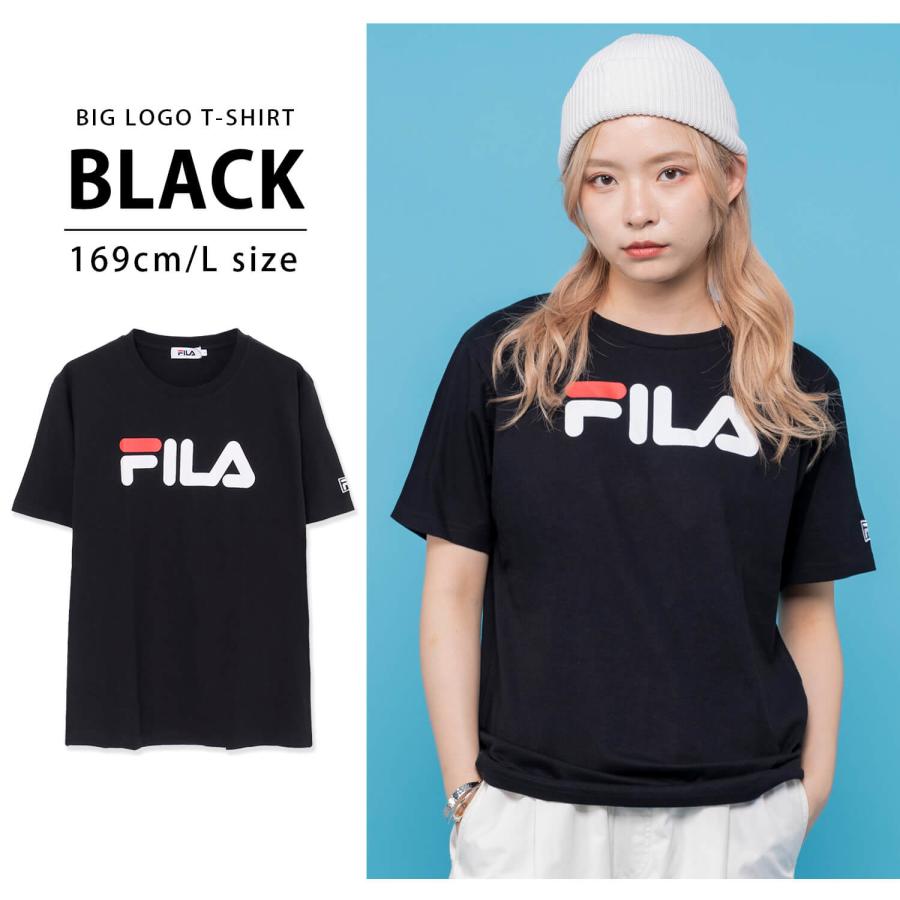 FILA（フィラ） FILA tシャツ レディース 半袖 春 夏 綿100％ スポーツ ブランド コットン カットソー FL1540 ...