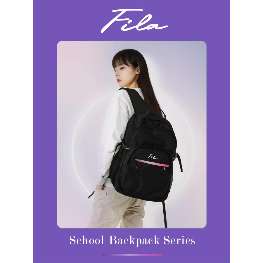 FILA 【P10倍】FILA フィラ リュック レディース メンズ リュックサック 大容量 30L 通学 おしゃれ 旅行 マザーズリュック A4 別注 WEB限定 : Karlas カルラス ...