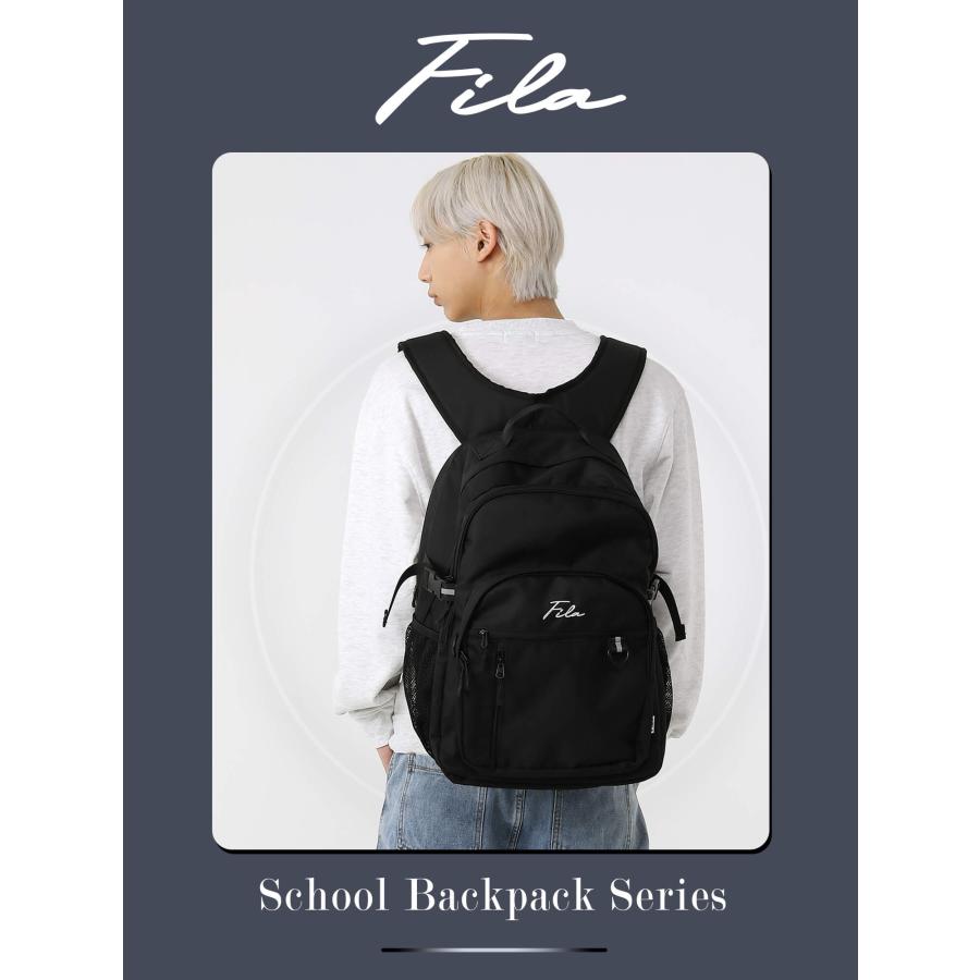 FILA 【一部予約】FILA フィラ リュック メンズ レディース リュックサック 大容量 30L 通学 おしゃれ 旅行 マザーズリュック A4 別注 WEB限定 : Karlas カルラス ...