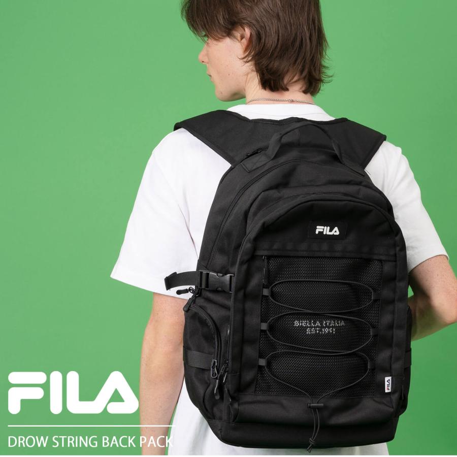 FILA フィラ リュック 大容量 約20L 3層式 PC収納可 メンズ レディース リュックサック 通学 通勤 バックパック ロゴ a4 b4 軽量 男女兼用 旅行 トラベルバッグ ...