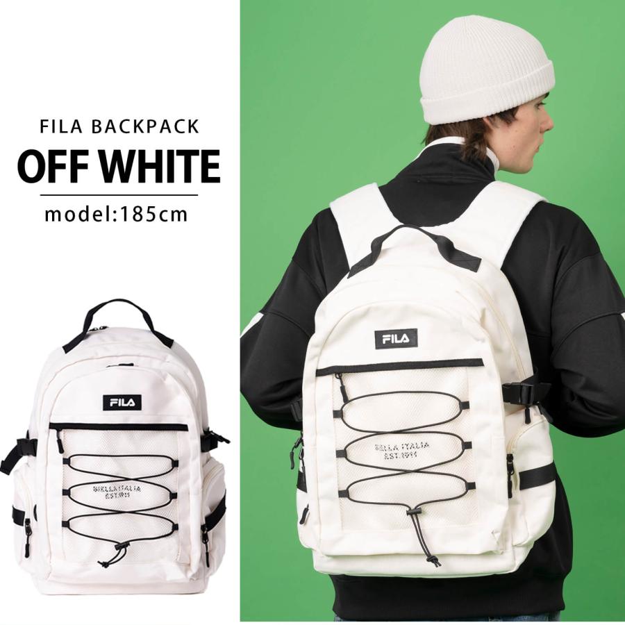 FILA フィラ リュック 大容量 約20L 3層式 PC収納可 メンズ レディース リュックサック 通学 通勤 バックパック ロゴ a4 b4 軽量 男女兼用 旅行 トラベルバッグ ...