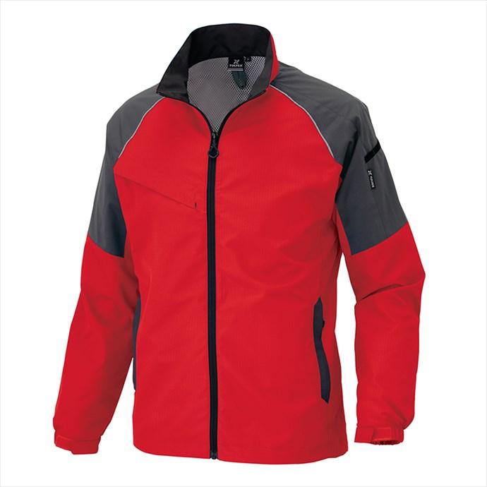 アイトス AITOZ 長袖ジャケット（男女兼用） ユニセックス 10310 009.レッド : スポーツショップ グラスホッパー - 通販 - Yahoo!ショッピング