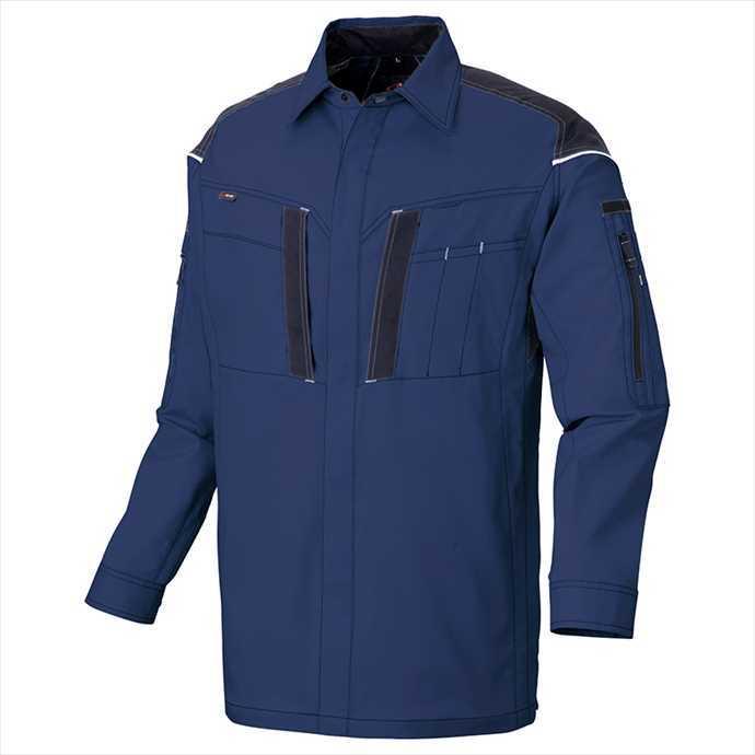 AITOZ アイトス 長袖シャツ（男女兼用） ネイビー 6836 メンズ レディース : az-6836-008 : スポーツショップ グラス ...