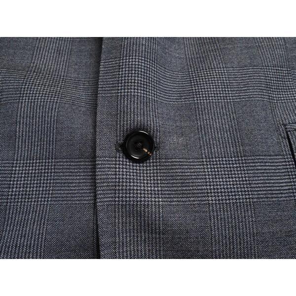 CERRUTI 新品7.5万円 大手百貨店扱い 10マンス『CERRUTI チェルッティ 伊製生地』ウール100％ グレンチェック ジャケットBB3灰(H) 3554470 : Factory ...