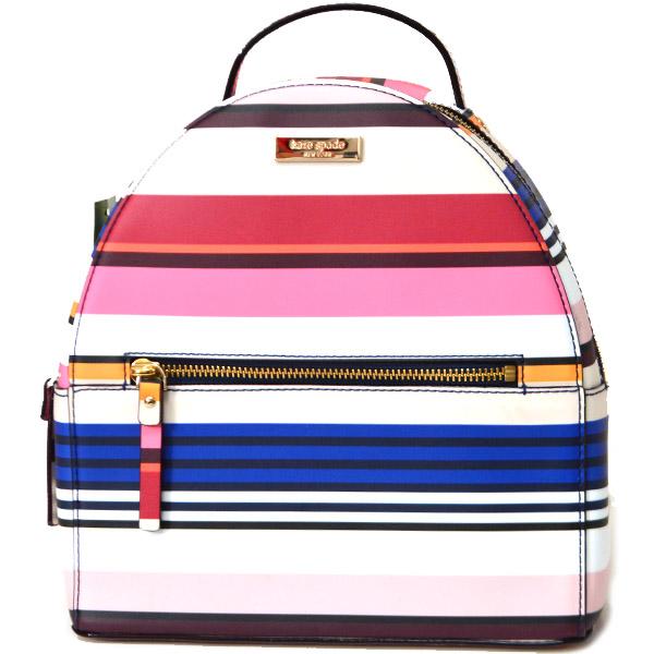 kate spade NEW YORK ケイトスペード バッグ katespade コーティング レザー ボーダー クロスボディ 斜め掛け ...