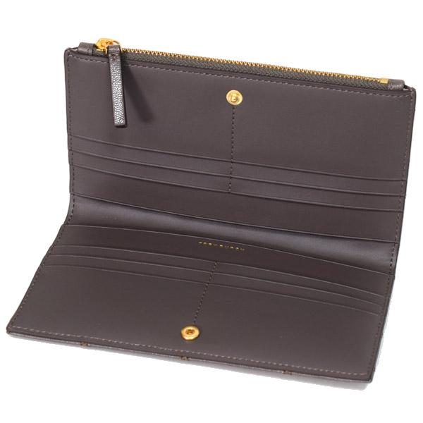 TORY BURCH トリーバーチ 長財布 レザー ウィラ キルティング スリム エンベロープ ウォレット 二つ折り 財布 ボルカニックス ...