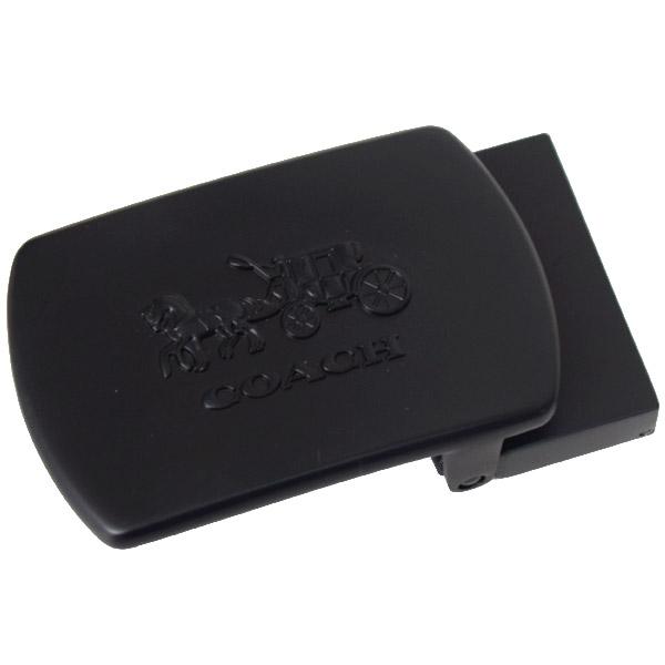 COACH（コーチ） バックル ベルト バックル ホースアンドキャリッジ ロゴ 型押し 38MM BOX付き ブラック CE865 : ブランド専門店 アウトレット365 - 通販 ...