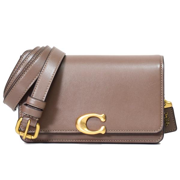 COACH（コーチ） バッグ レザー バンディット フラップ ベルト バッグ ワンショルダー ウエスト クラッチ ボディバッグ ダークストーン CJ826 : ブランド専門店 アウトレット ...