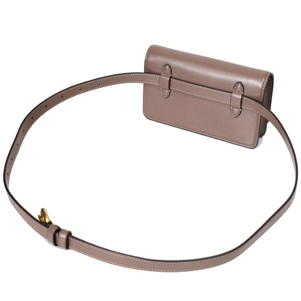 COACH（コーチ） バッグ レザー バンディット フラップ ベルト バッグ ワンショルダー ウエスト クラッチ ボディバッグ ダークストーン CJ826 : ブランド専門店 アウトレット ...