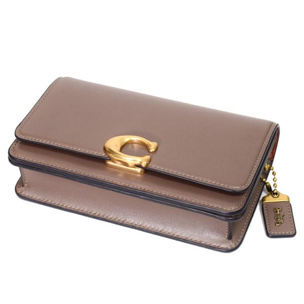 COACH（コーチ） バッグ レザー バンディット フラップ ベルト バッグ ワンショルダー ウエスト クラッチ ボディバッグ ダークストーン CJ826 : ブランド専門店 アウトレット ...