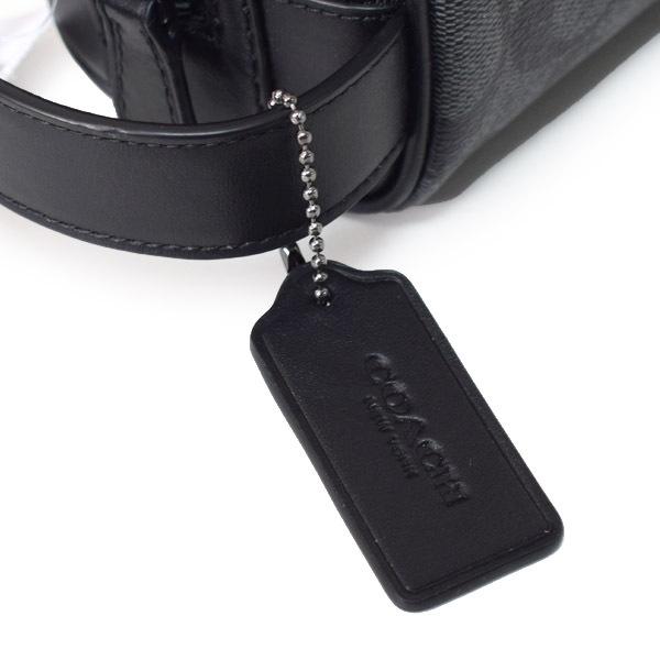 COACH（コーチ） バッグ メンズ コーティングキャンバス レザー シグネチャー オーバーナイト キット セカンド クラッチバッグ ...
