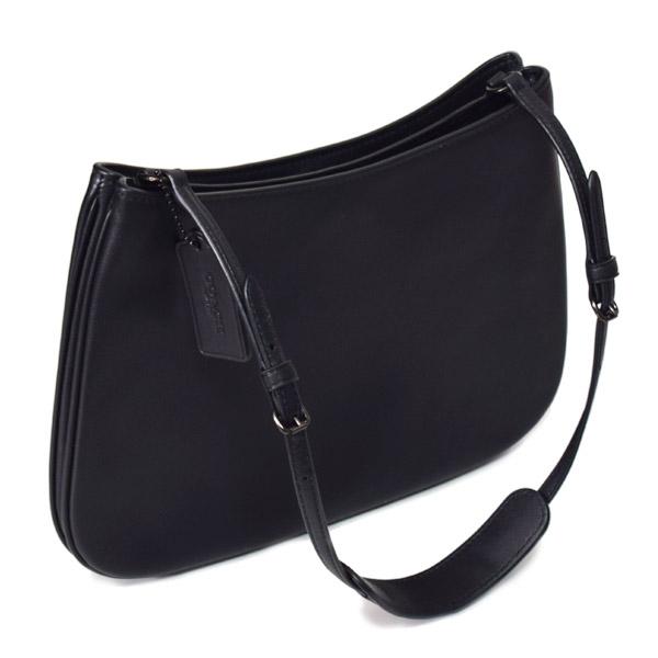 コーチ バッグ COACH スムースレザー ペネロペ ロゴ スリム ショルダー ハンドバッグ ブラック CP101 : cp101 ...