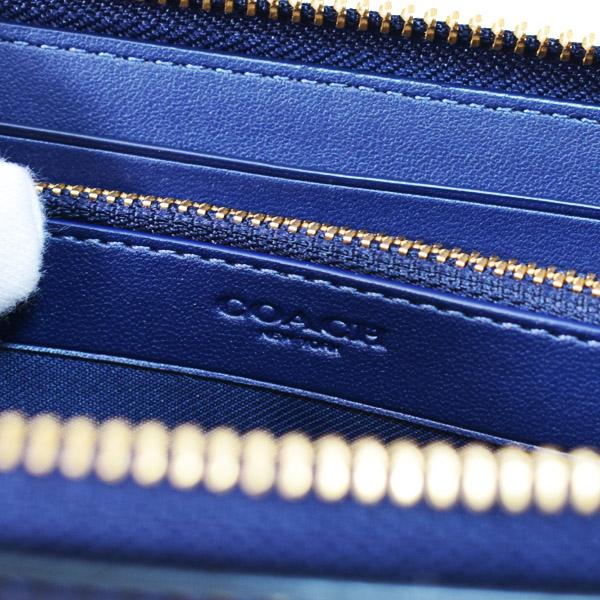 COACH（コーチ） 長財布 レザー エッセンシャル ロゴ スリム