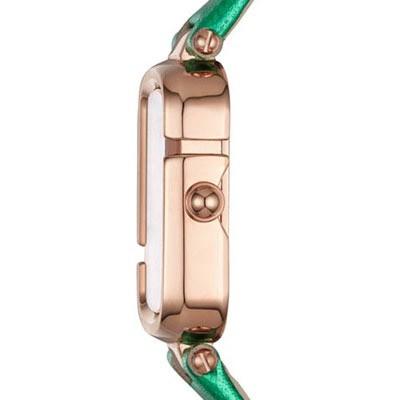 MARC JACOBS マークジェイコブス 時計 レディース メタリック レザー ウォッチ 腕時計 メタリックグリーン MJ1503 ...