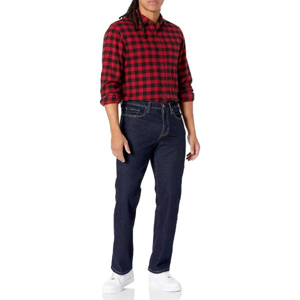 【アウトレット品】 amazon essentials アマゾンエッセンシャルズ ジーンズ ストレートフィット リンス メンズ Mサイズ az ...