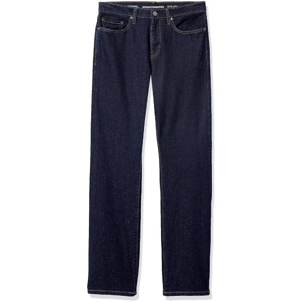 【アウトレット品】 amazon essentials アマゾンエッセンシャルズ ジーンズ ストレートフィット リンス メンズ Mサイズ az ...