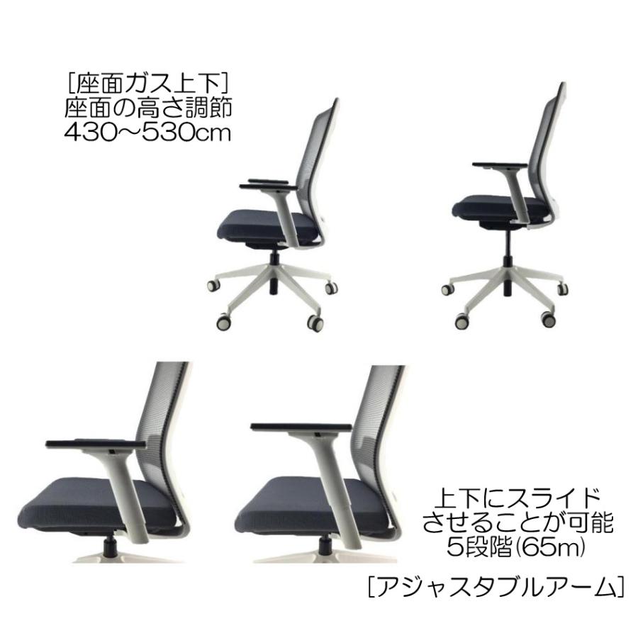 オフィスチェア PATRA フレシス JC-FS121WF PT21 半完成品 新生活 負担軽減 業務用耐久 背サポート グレー 送料無料 : アウトレットン - 通販 - Yahoo!ショッピング