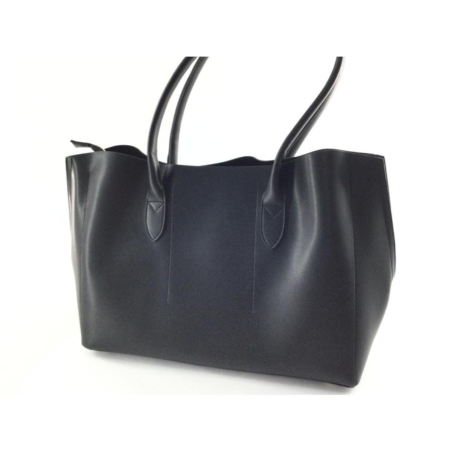 トートバッグ A4対応 軽い レディース PC収納付 14インチ対応 大容量 軽量 通勤バッグ ブラック : アウトレットン - 通販 - Yahoo!ショッピング