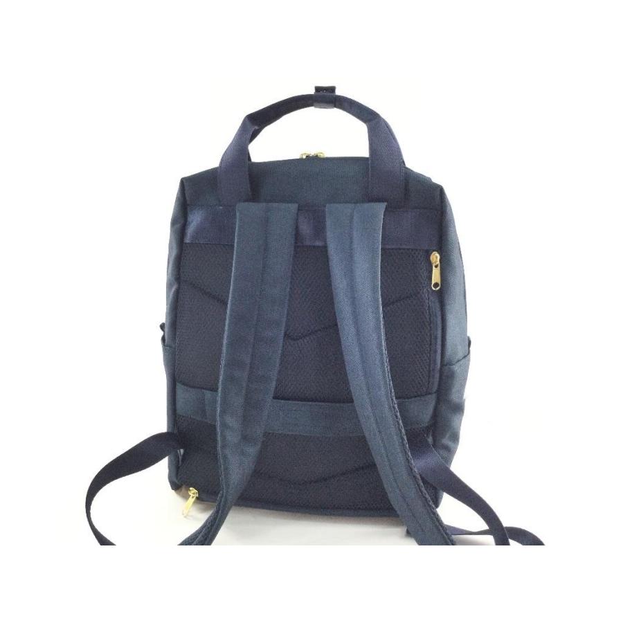 anello GRANDE 10ポケットリュック アネログランデ はっ水A4対応 ネイビー : アウトレットン - 通販 - Yahoo!ショッピング