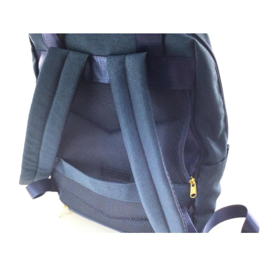 10ポケットリュック anello GRANDE アネログランデ はっ水A4対応 ネイビー : r8438 : アウトレットン - 通販 - Yahoo!ショッピング