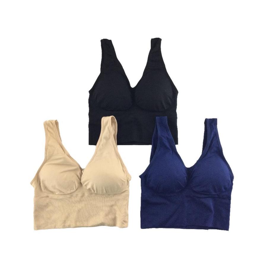 上履シェイプブラ ロング ノンワイヤー 大きいサイズ 3L〜4L ブラック・ベージュ・ネイビー : アウトレットン - 通販 - Yahoo!ショッピング