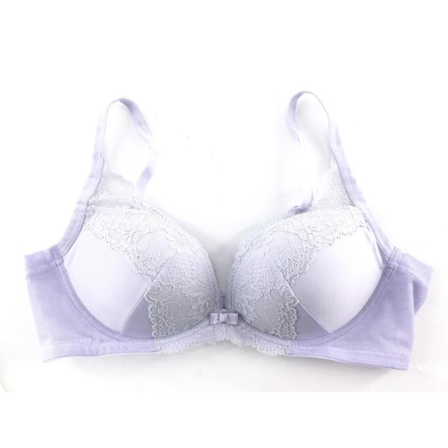 無重力ワイヤーブラ ブラジャー モールドカップ レディース C80 グラスラベンダー : アウトレットン - 通販 - Yahoo!ショッピング
