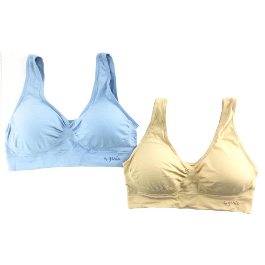 ジニエ ジニエブラエアー 2枚セット Genie Air 日本正規品 M ブルーベリー・モカベージュ : アウトレットン - 通販 - Yahoo!ショッピング