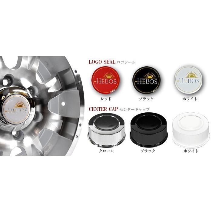 ハイエース サマータイヤ ホイール 4本セット HELIOS HS-08 ブラック×レッド 16inch 6.5J 6穴139mm +35 グッドイヤー NASCAR（ナスカー） 215/65 ...