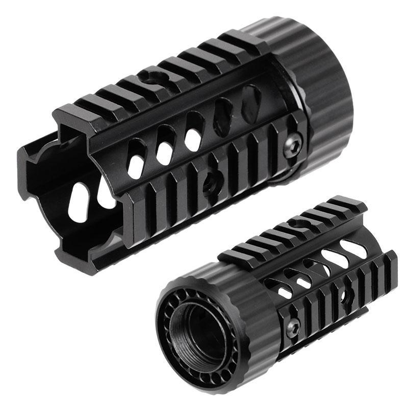 ANS Optical クワッドレイル ハンドガード フリーフロート RIS/RAS 4inch コンパクト フォアグリップ セット 折りたた : アウトサイダーYahoo!店 - 通販 ...