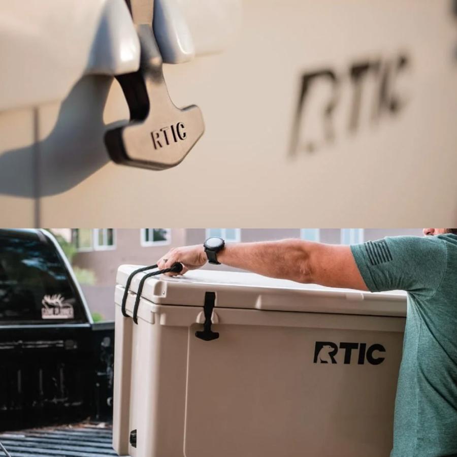 RTIC 110qt(104リットル） Tan 大型 クーラーボックス タン キャンプ アウトドア 狩猟 釣り [並行輸入品] : アウト ...