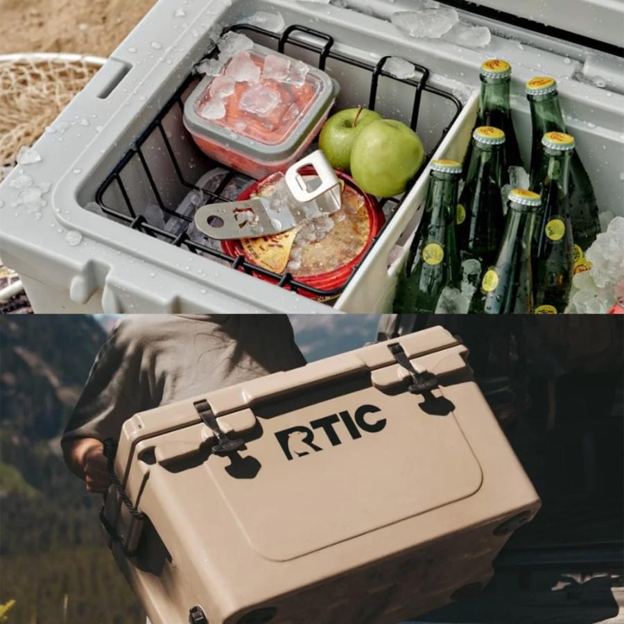 RTIC 45 Tan クーラーボックス タン キャンプ アウトドア 狩猟 釣り [並行輸入品] : アウトスタンディングMC 2nd ...