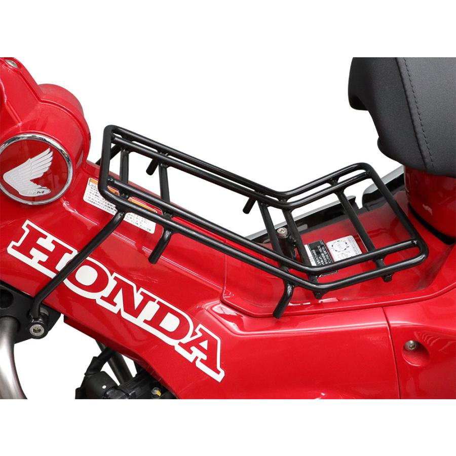 アウトスタンディング ベトナムキャリア タイプ2 【ブラック】ハンターカブCT125 JA55 JA65専用 センターキャリア スチール製 荷台 : アウトスタンディングMC - 通販 ...