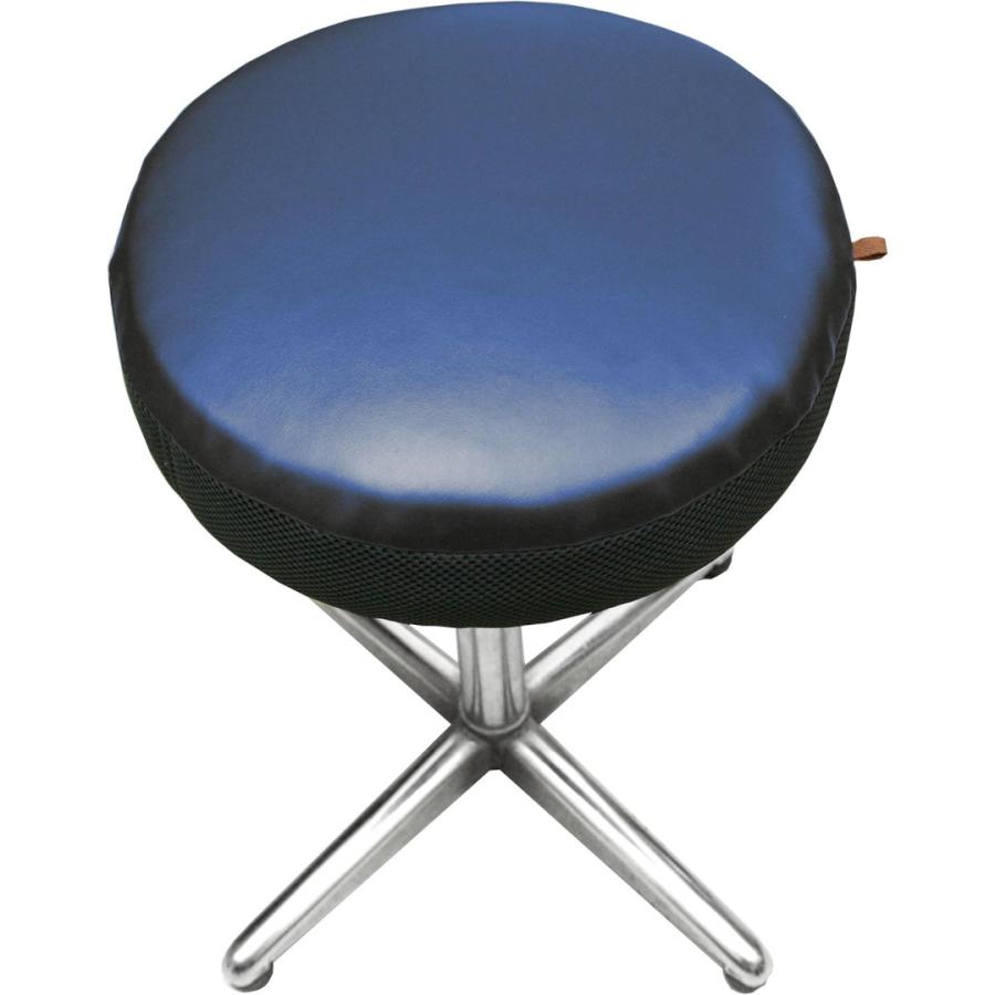 丸椅子クッションカバー チェアカバー スツールカバー 丸イスカバー 座面カバー 直径30cm 中わた入り レザー 合皮 コラム : Out Style クッション 専門工場 - 通販 ...