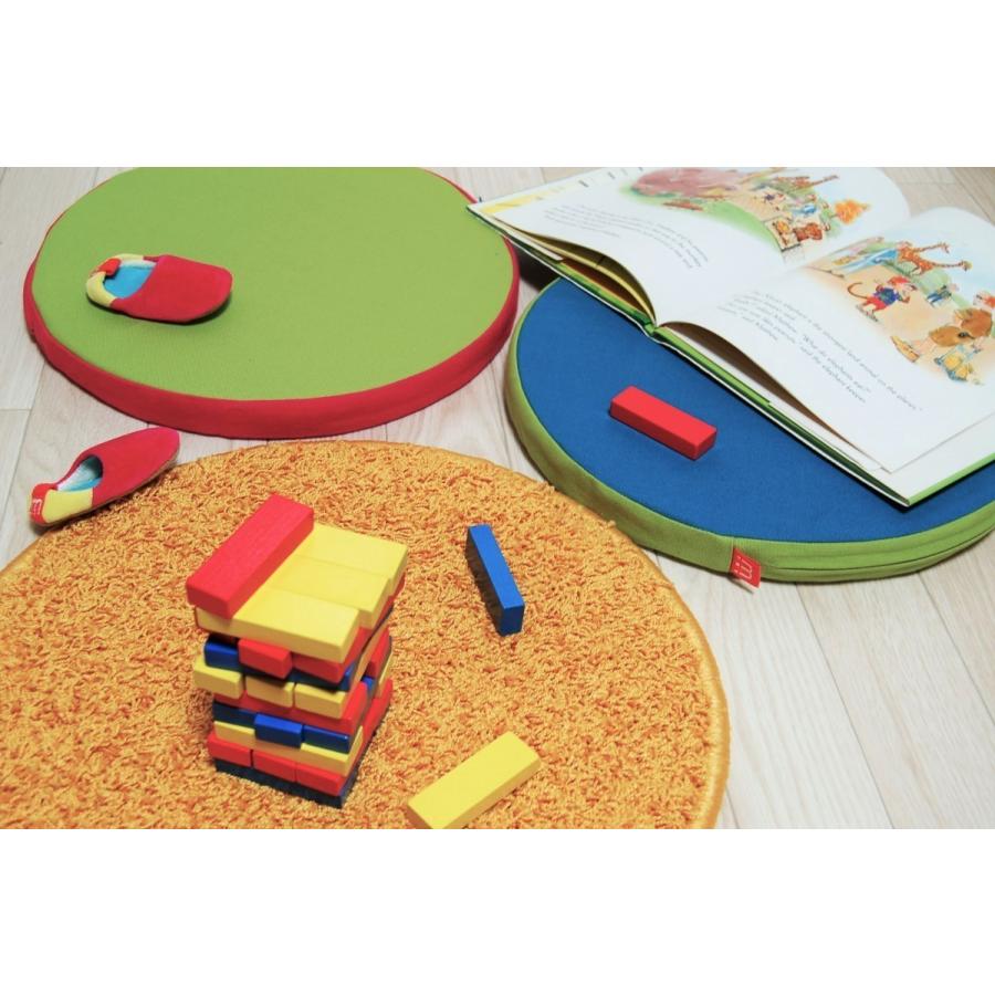 minimynimo 椅子用クッション チェアパッド 丸 シート 日本製 おしゃれ カバー洗える キッズ 子供部屋 フワコ ミニマイニモ : Out Style クッション 専門工場 - 通販 ...