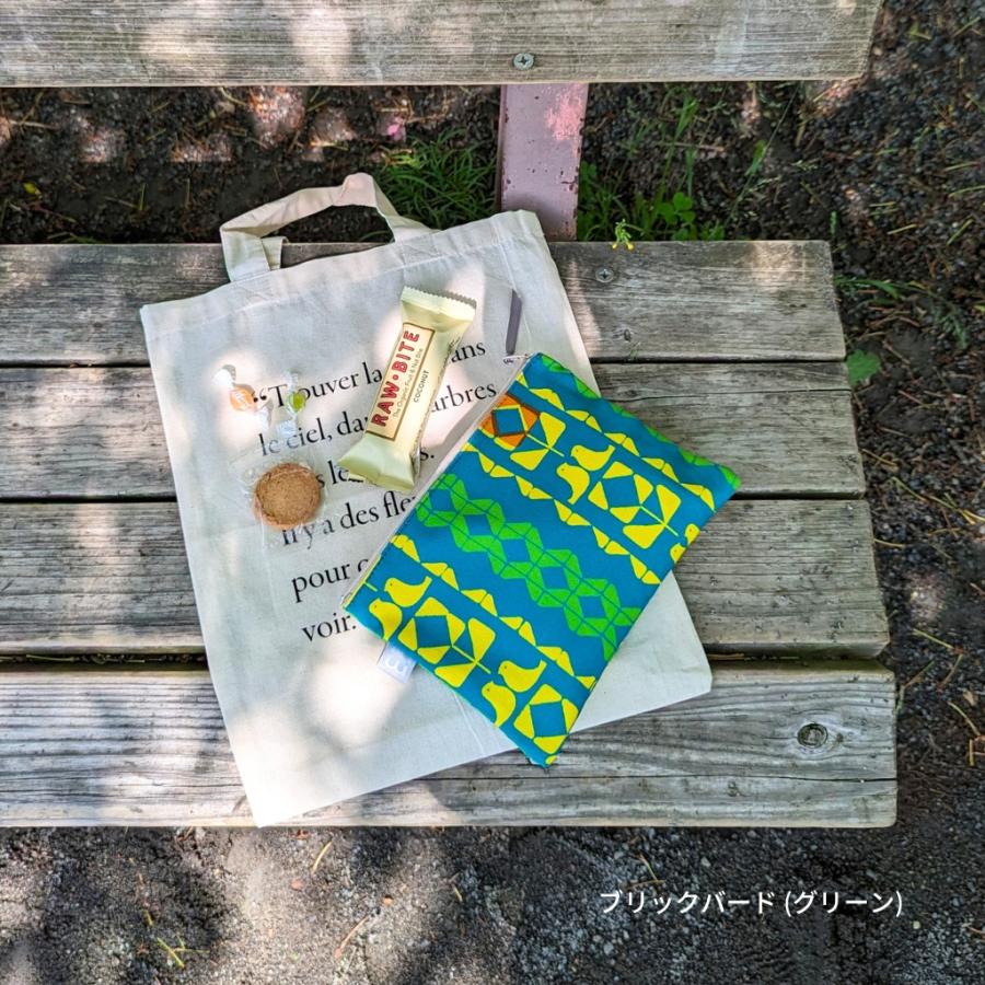 minimynimo ポーチ 小物入れ コスメポーチ 化粧ポーチ 14x20 北欧 雑貨 おしゃれ 日本製 ハンドメイド ブルー : Out Style クッション 専門工場 - 通販 ...