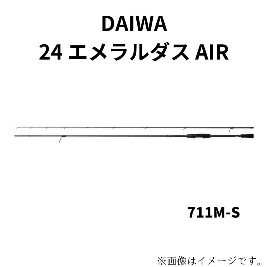 DAIWA（釣り） DAIWA ダイワ エギングロッド 24 EMERALDAS AIR エメラルダス エアー 711M-S ロッド 釣竿 : OVAL SQUID - 通販 - Yahoo ...