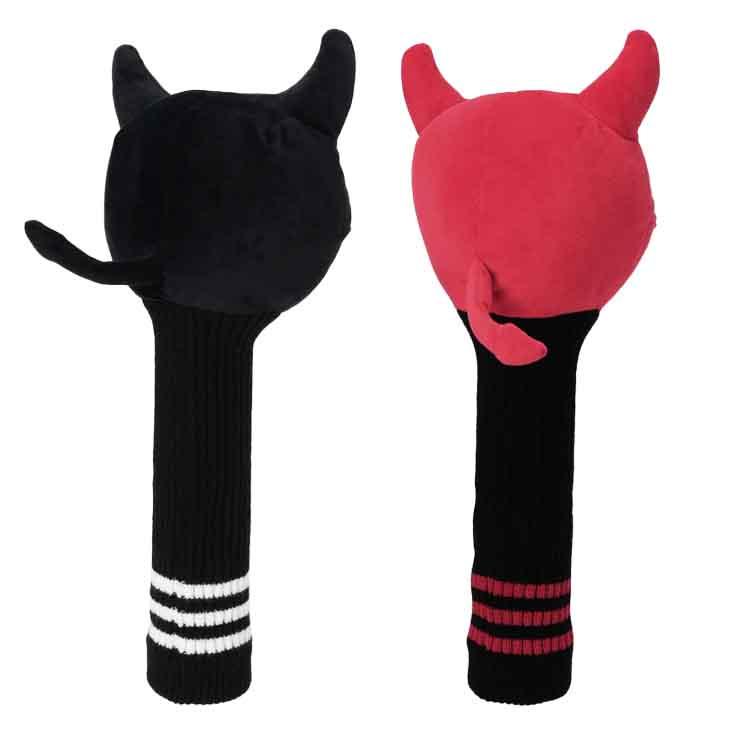 WAAC ワック ワッキー WAACKY ドライバー ヘッドカバー ブラック レッド/072214899 : OVDGOLF2号店 - 通販 - Yahoo!ショッピング