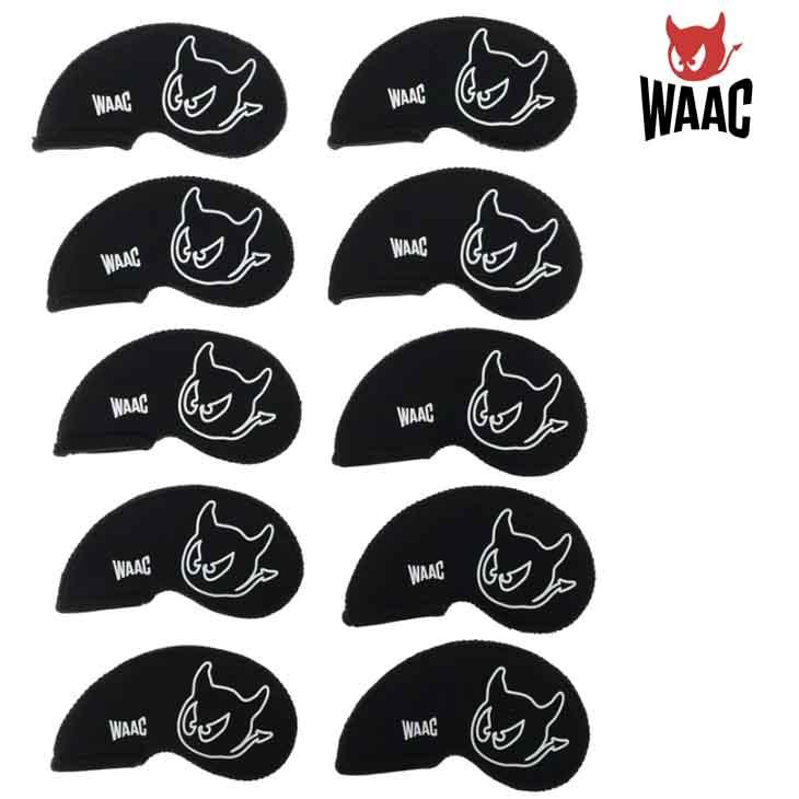 WAAC ワック 【24SS】UNISEX ユニセックス アイアンカバー セット ブラック/072242863 : OVDGOLF2号店 - 通販 - Yahoo!ショッピング