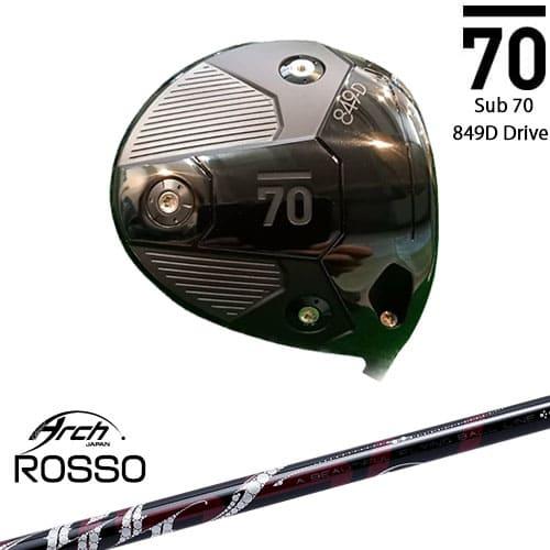 Sub70 849Dドライバー サブセブンティsub70 Natural9 ROSSO ロッソ ARCH GOLF アーチゴルフジャパン ...