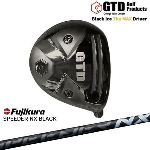 GTD Black Ice The MAX ブラックアイス ザ マックス ドライバー SPEEDER NX BLACK Fujikura フジクラ : c-bimx-nx-blk ...