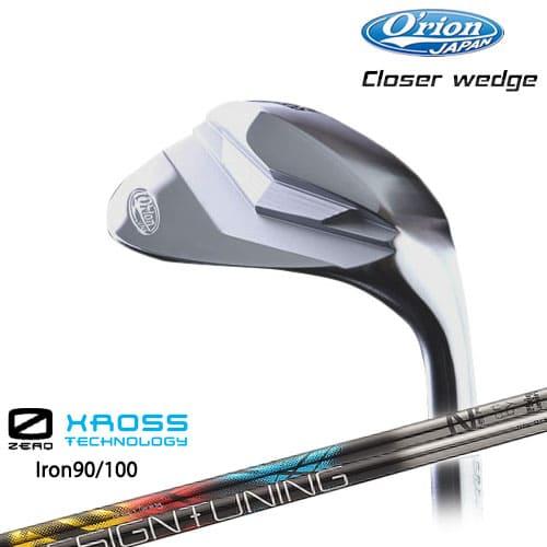 Orion オライオン Closer wedge クローサーウェッジ サテン仕上げ 特約店限定 ZERO XROSS IRON アイアン ゼロクロス デザインチューニング : カスタムクラブ ...