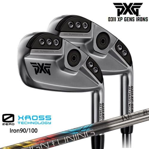 【PXGならOVDGOLF！】PXG 0311 XP GEN5 アイアン Chrome(シルバー 銀) 5本セット(6I〜PW) ZERO XROSS IRON アイアン ゼロクロス デザイン ...