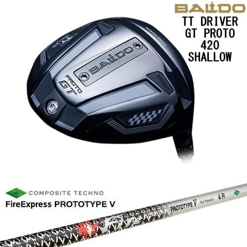 BALDO TT DRIVER GT PROTO 420 SHALLOW ドライバー[DW]バルドBALDO ファイアーエクスプレス PROTOTYPE V コンポジットテクノ : カスタム ...
