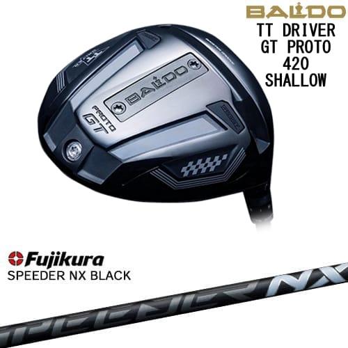 BALDO TT DRIVER GT PROTO 420 SHALLOW ドライバー[DW]バルドBALDO SPEEDER NX BLACK Fujikura フジクラ : カスタムクラブ ...