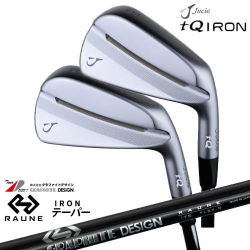 Jucie ジューシー tQアイアン 5本セット(6I〜PW) RAUNE IRON i60 i75 i90(テーパー)ラウネ グラファイトデザイン[6P] : カスタムクラブ工房 ...
