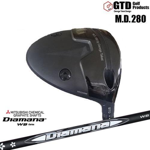 GTD M.D.280 mini DW ミニドライバー 2W [FW]Diamana WB ディアマナWB 三菱ケミカル : カスタムクラブ ...