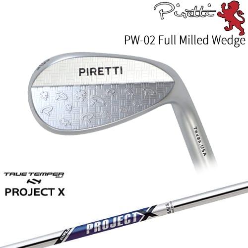 Piretti PW-02 Full Milled ウェッジ[WD]ピレッティPiretti PROJECT XTRUE TEMPER : カスタムクラブ工房 OVDGOLF - 通販 ...