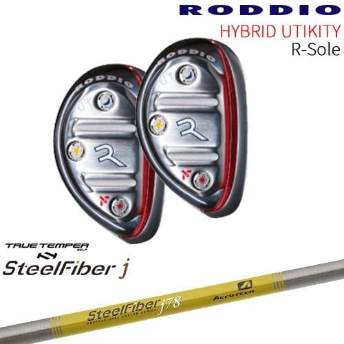 RODDIO HYBRID UT R-Sole ハイブリッド ユーティリティ Rソール[UT]ロッディオRODDIO スチールファイバーj(パラレル) SteelFiberTRUE ...