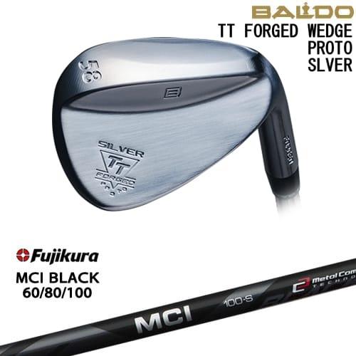 BALDO 【予約】BALDO TT FORGED WEDGE PROTO SILVER ウェッジ[WD]バルドBALDO MCI BLACK60 80 100 Fujikura フジクラ ...